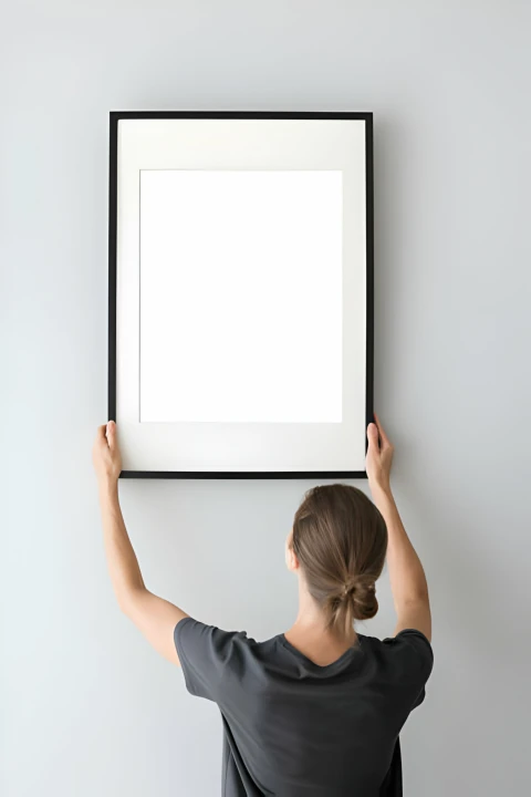 Interior Frame Wall Art Mockup Template