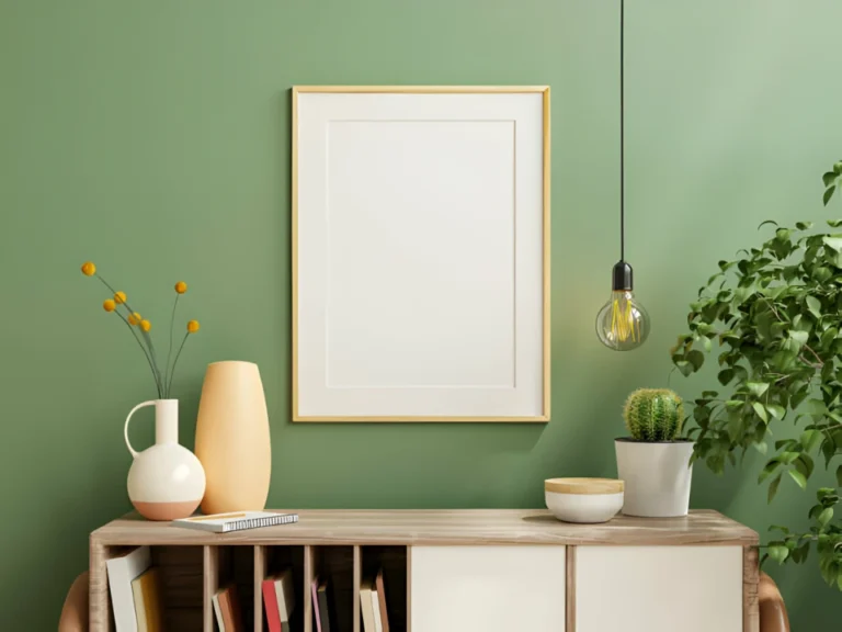Interior Frame Wall Art Mockup Template